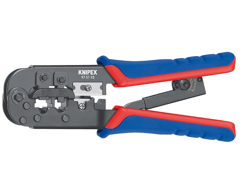 Krimptang KNIPEX RJ11 RJ45